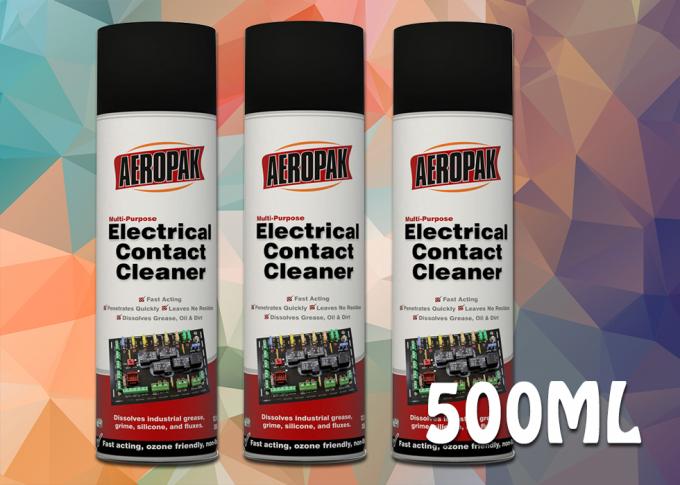High Safty Electrical Contact Spray Evaporates Quickly For Cleaning ...