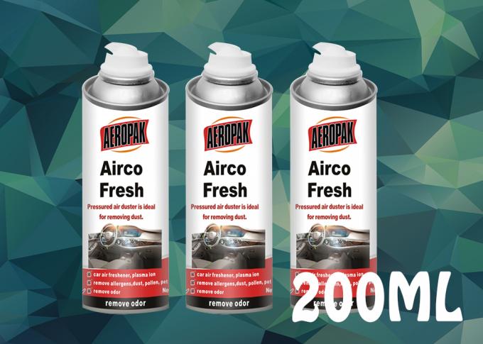MSDS Certificated Car Care Products , Airco Cleaner Spray For Removing ...