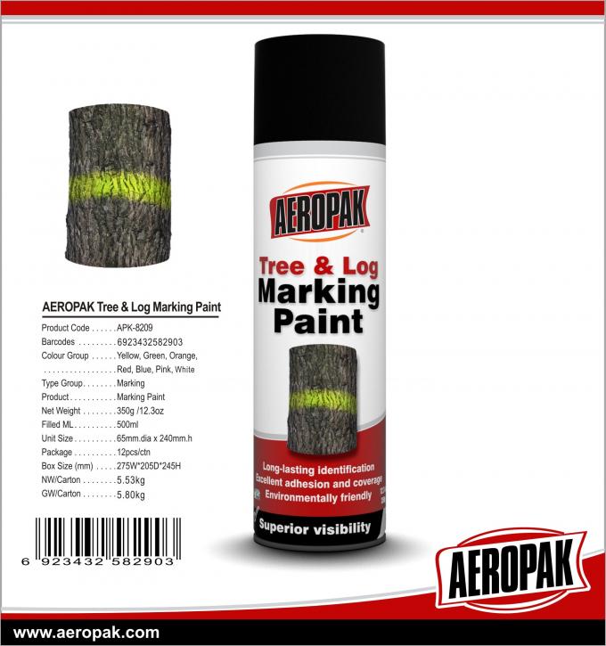 Fluorescent Orange Tree And Log Marking Paint Waterproof With Strong ...